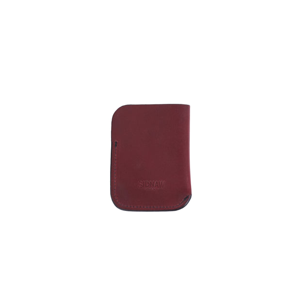 Oxblood Card Wallet - Sidnaw Company